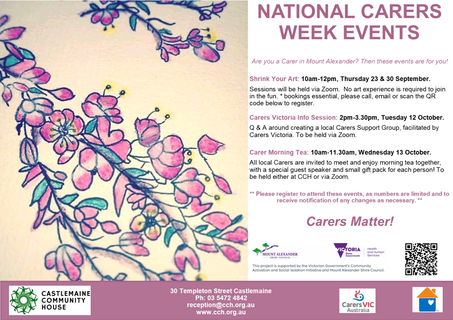 Carers Week 2021 – Castlemaine Community House